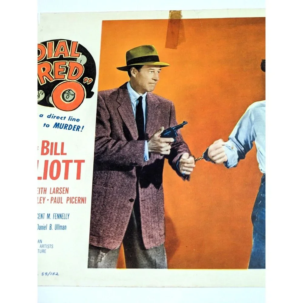 American Vintage | Art | Dial Red O 955 Lobby Card Movie Poster Bill ...